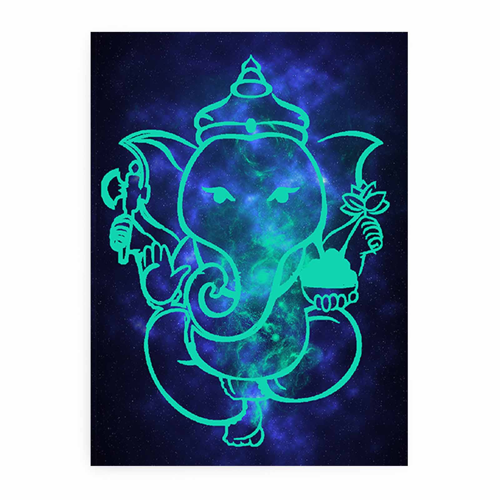 Lord Ganesha Painting Art Print.